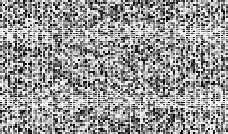 Random Mosaic Square Tiles Seamless, Repeatable Cubism Pattern, Texture ...