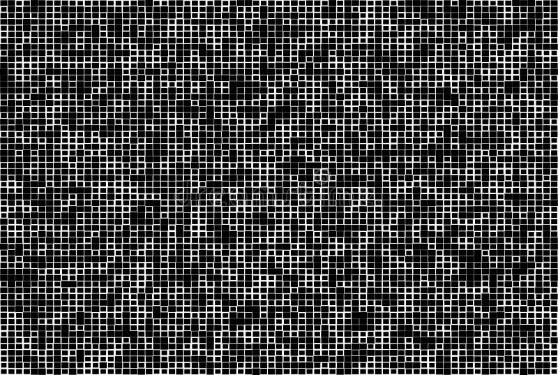 Random Mosaic Square Tiles Seamless, Repeatable Cubism Pattern, Texture ...