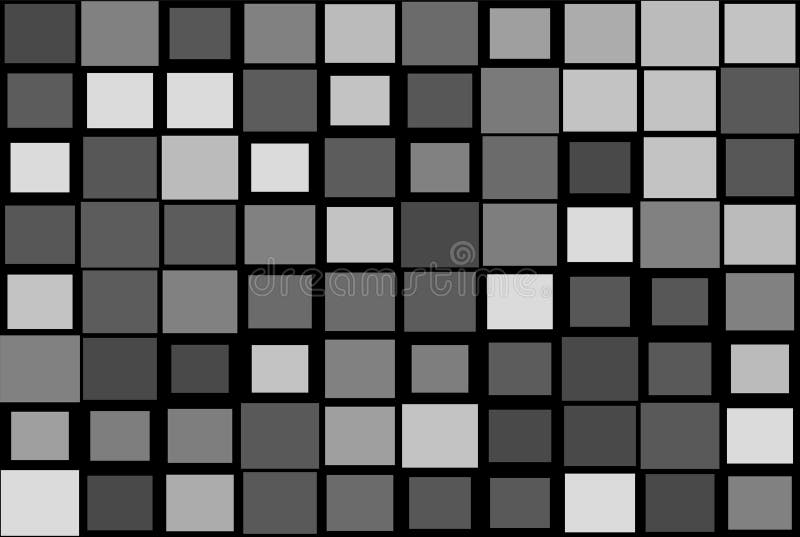 Random Mosaic Square Tiles Seamless, Repeatable Cubism Pattern, Texture ...