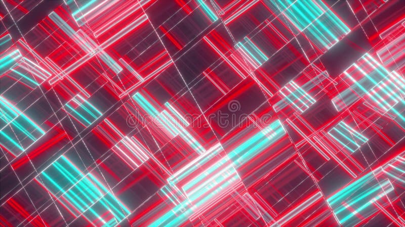 Random neon lines stock illustration. Illustration of colorful - 260128209