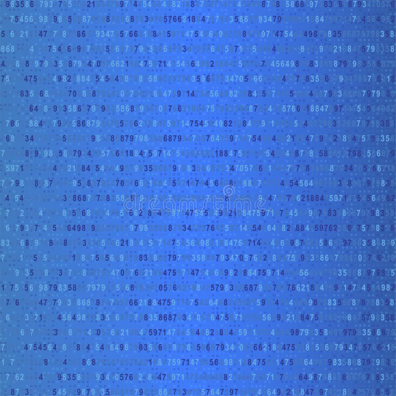 Random Number Generator stock illustration. Illustration of rendering ...