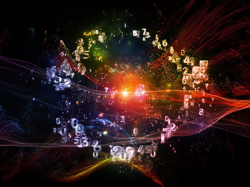 Random Number Generator stock illustration. Illustration of digit ...