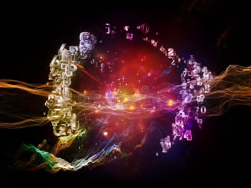 Random Number Generator stock illustration. Illustration of three ...