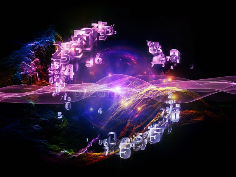 Random Number Generator stock illustration. Illustration of space ...