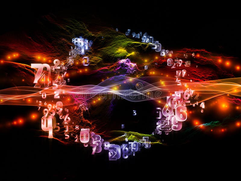 Random Number Generator stock illustration. Illustration of space ...