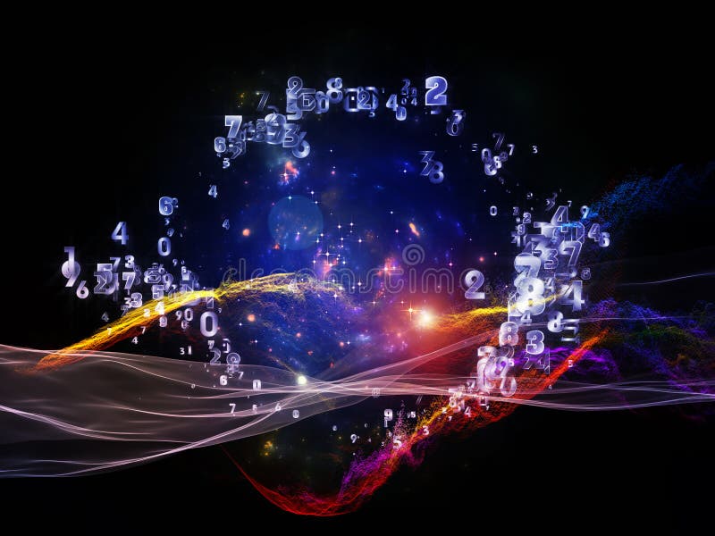 Random Number Generator stock illustration. Illustration of illuminate ...