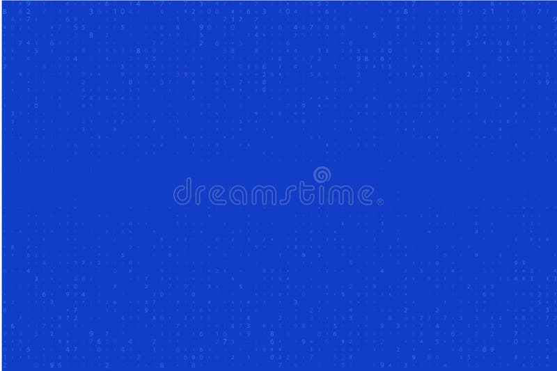 Random Numbers 0 And 1 Background In A Matrix Style Binary Code Pattern Abstract Digital