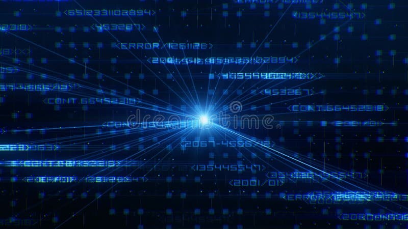 Random Numbers a.I stock footage. Video of code, light - 275501626