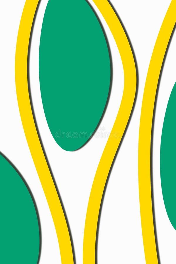 Paper Style. Random Objects Concept on White Background. Creative ...