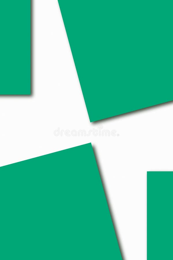 Paper Style. Random Objects Concept on White Background. Creative ...