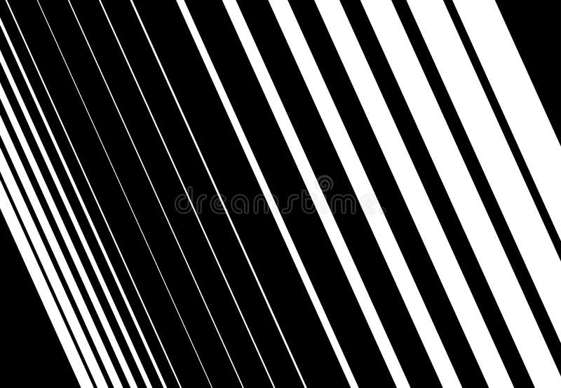 Random Oblique, Diagonal, Slanted Lines, Stripes. Grayscale, Black and ...