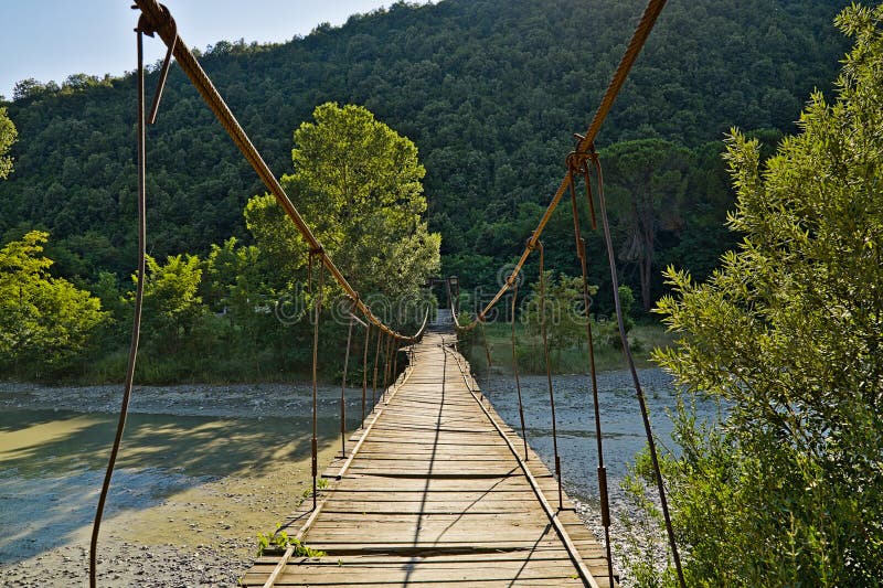 A Random Old Bridge Over the Osumi River Stock Image - Image of skrapar ...