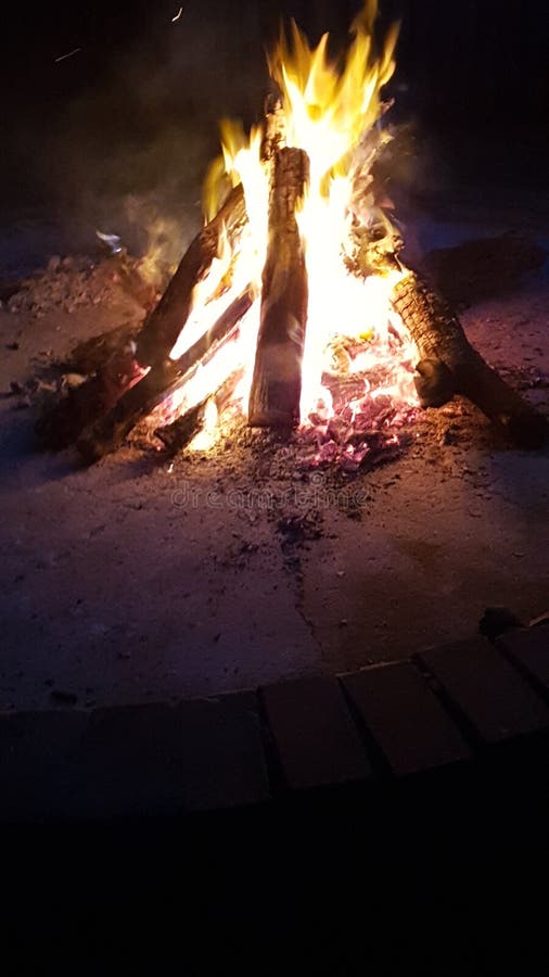 Random Picture I Took of Fire Stock Image - Image of random, quail ...