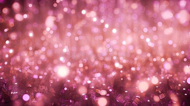 Random Pink Lights Background Stock Illustration - Illustration of ...