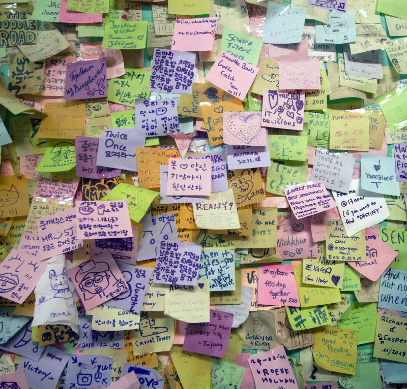 Random post it stickers stock image. Image of note, element - 138826417