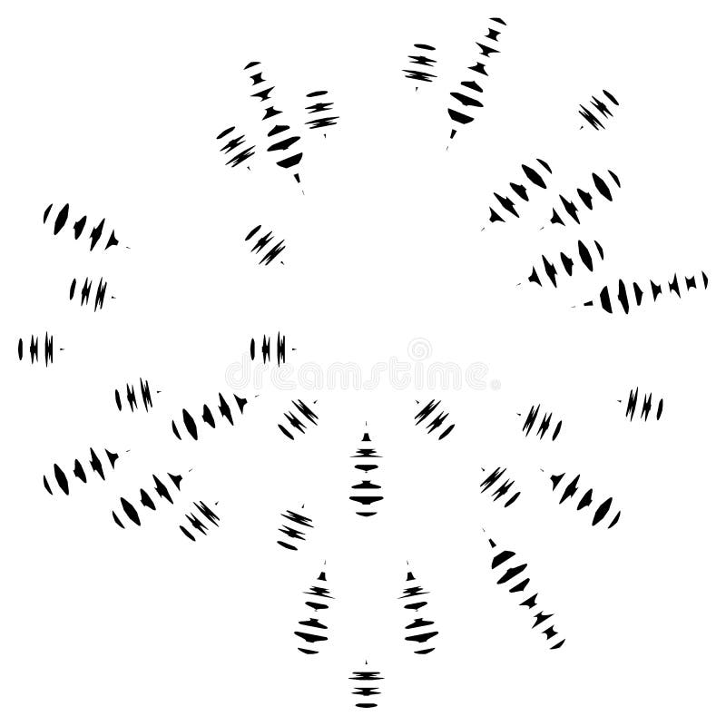 Random Radial Lines Explosion Effect. Radiating Stripes Circular Stock ...