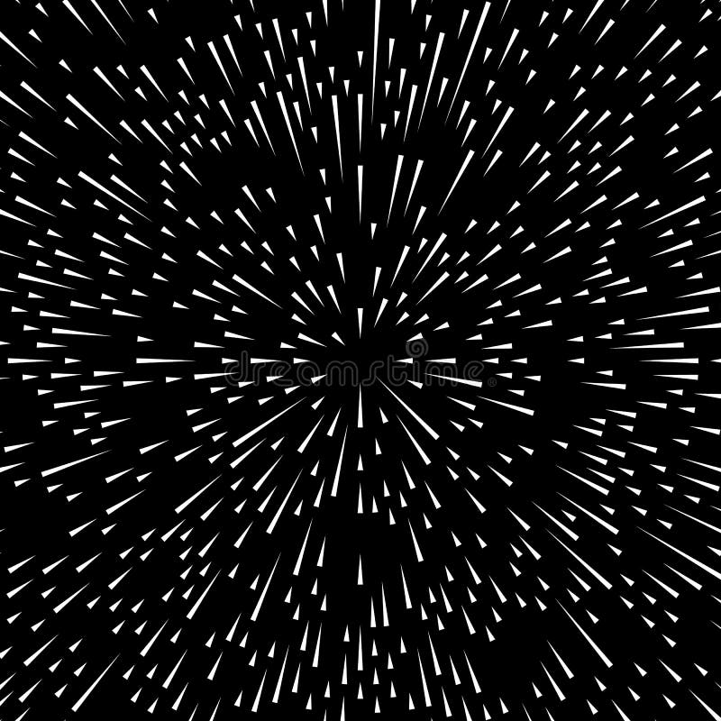 Random Radial Lines Explosion Effect. Radiating Stripes Circular Stock ...