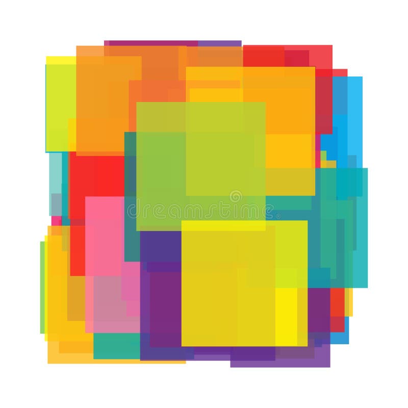 Random Rectangles Structure Vector Composition, Pattern Stock Vector ...