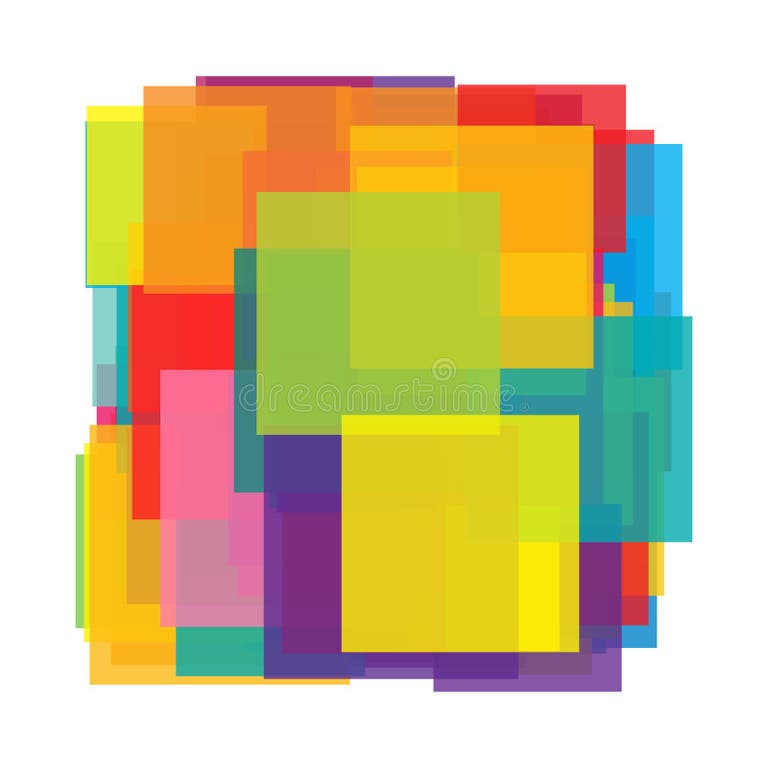 Random Rectangles Structure Vector Composition, Pattern Stock Vector ...