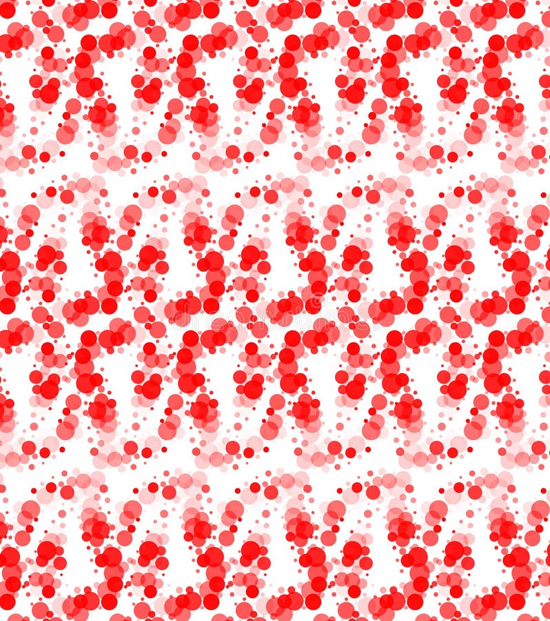 Random Red Dot Pattern Vector Illustration Stock Vector - Illustration ...