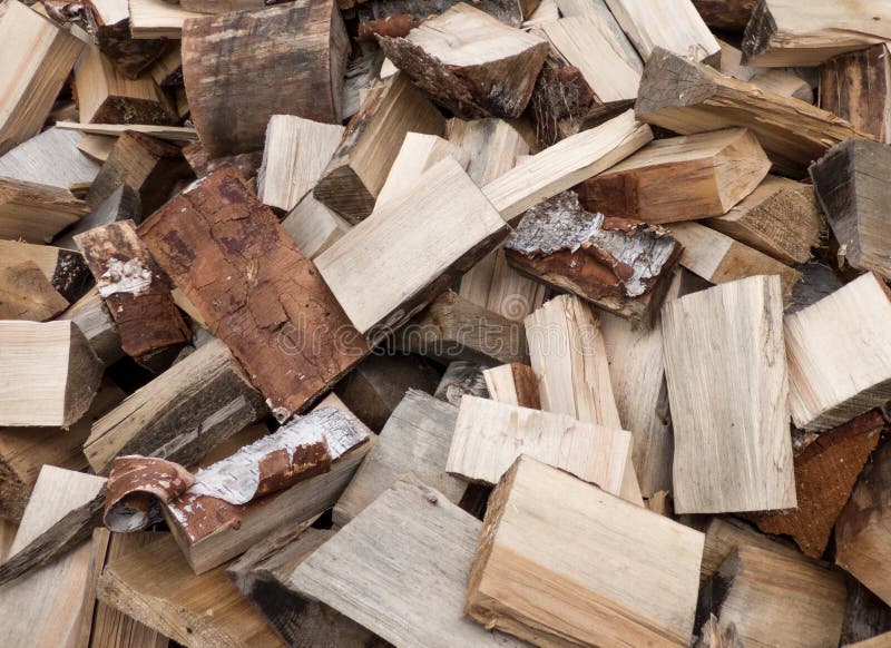 Random Scattered Logs. Firewood Background. Stock Photo - Image of ...