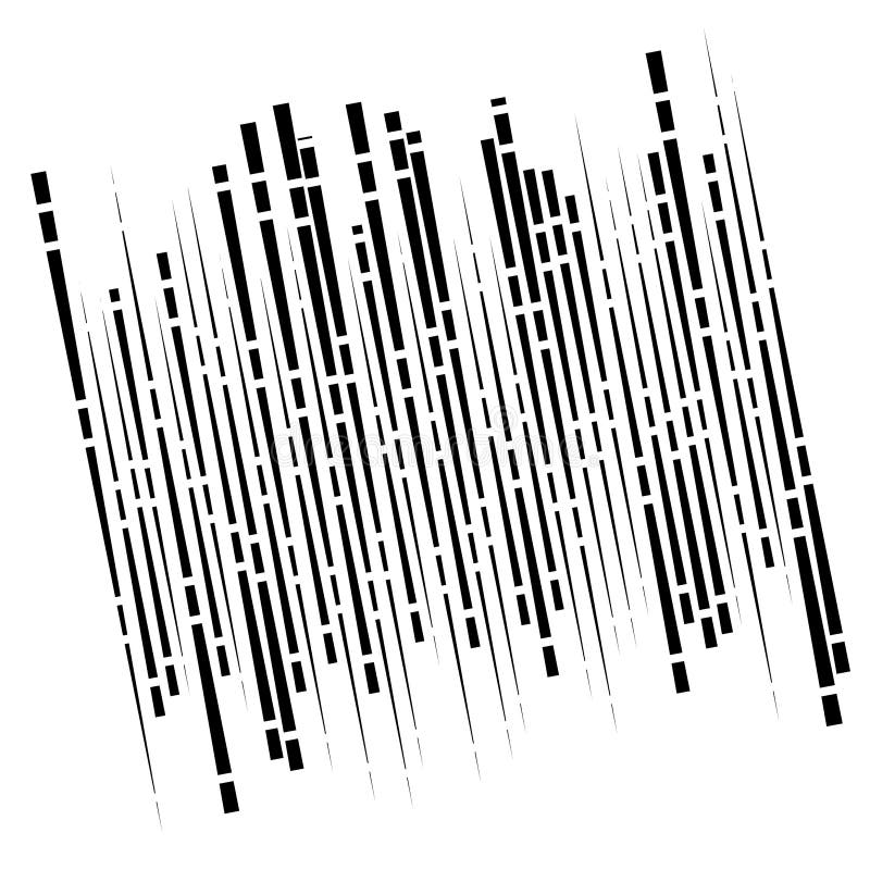 Random Segmented Lines Pattern. Dynamic Dashed, Irregular Stripes Stock ...