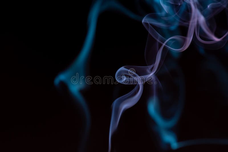 Random Shapes of Colored Smoke Fired with Colored Flash and Soft Colors ...