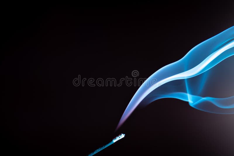 Random Shapes of Colored Smoke Fired with Colored Flash Stock Photo ...