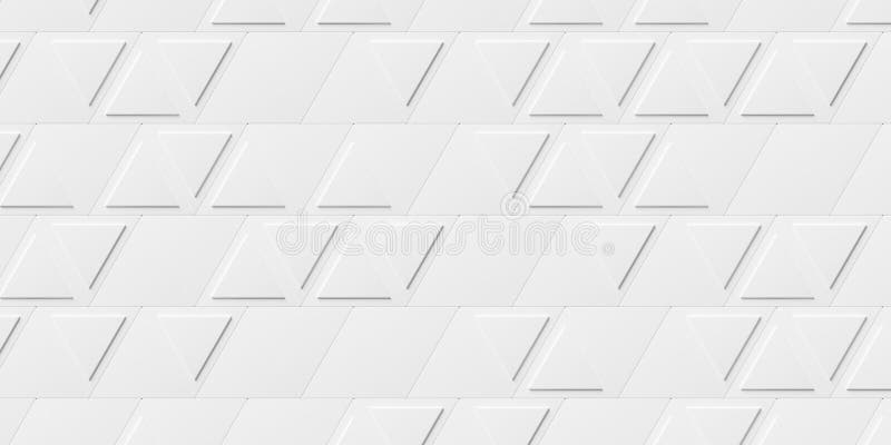 Random Shifted Offset White Triangle Grid Geometrical Background ...