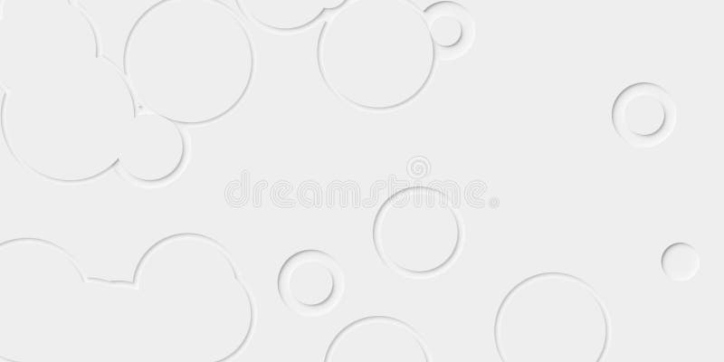 Random Sized Large White Inset Rings or Drops Geometry Objects ...