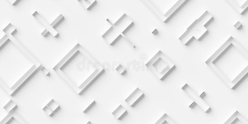 Random Sized Small Scattered White Inset Circles or Cylinders Geometry ...