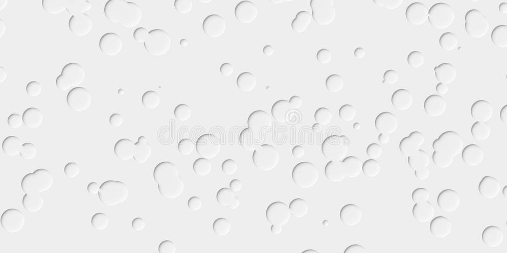 Random Sized Small Scattered White Inset Circles or Cylinders Geometry ...