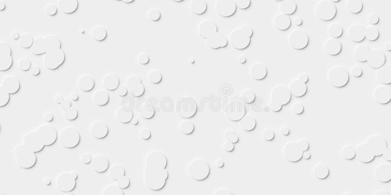 Random Sized Small Scattered White Offset Circles or Cylinders Geometry ...
