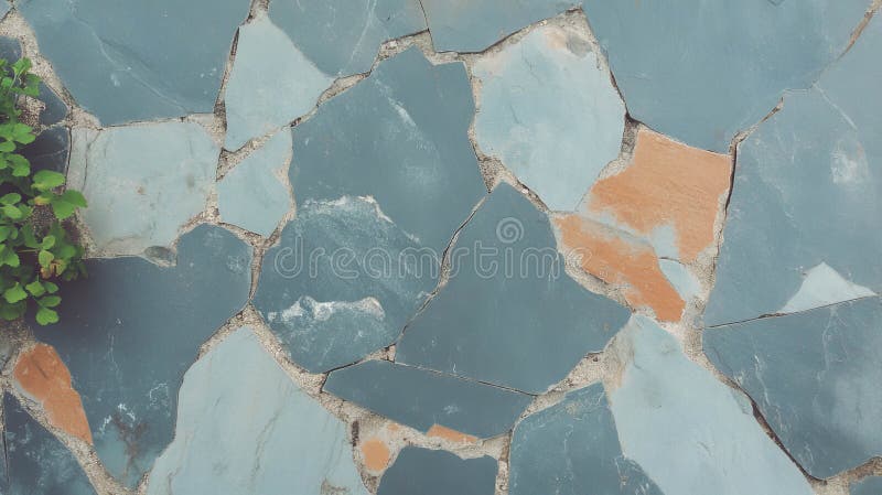 Random Slate Effect Ceramic Wall Texture with Natural Patterns Stock ...