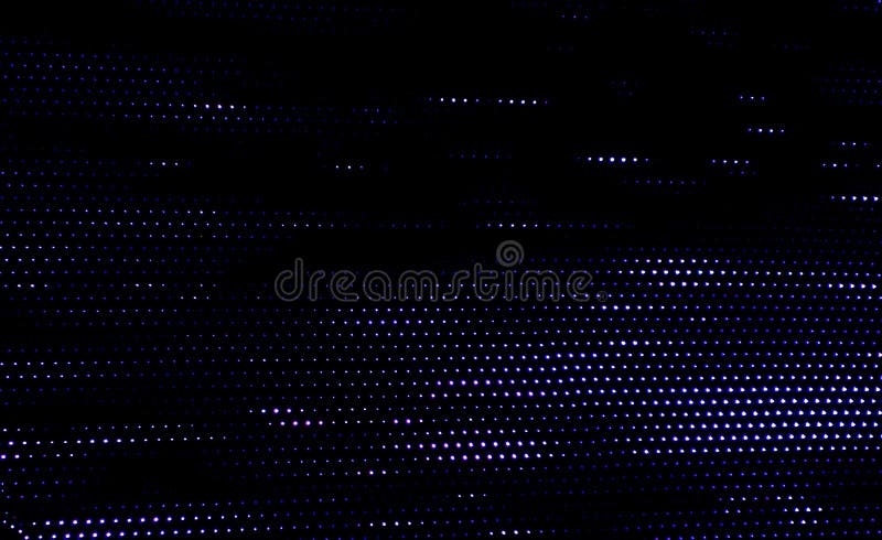 Random of Small Blue Light Dots on Black Stock Illustration ...