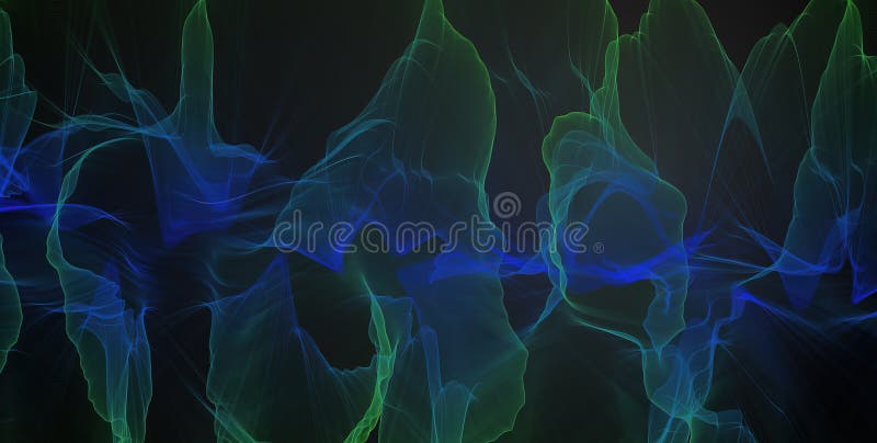 Random Smoke Effect Full Image Pattern Stock Illustration ...