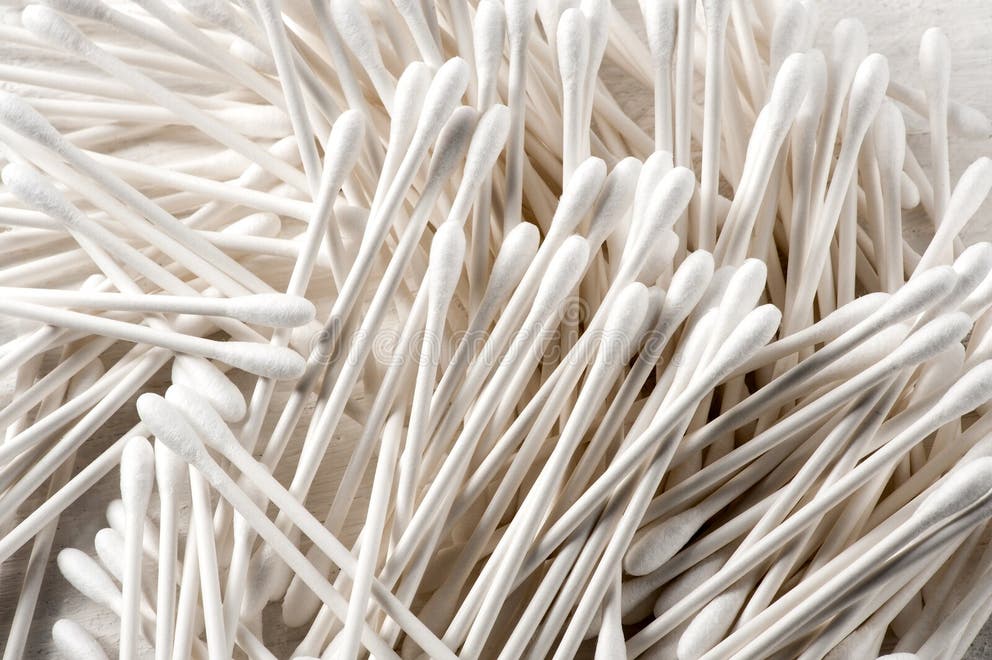 Random Spread of Cotton Buds Stock Photo - Image of pharmacy, random ...