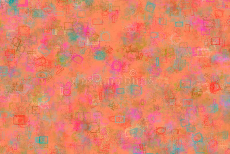 Random Square & Rectangle Shape, Digital Generative Art for Web Page ...