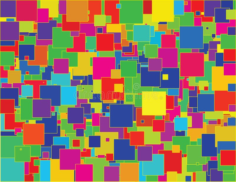 Colorful Squares Bright Background Stock Illustrations – 27,264 ...