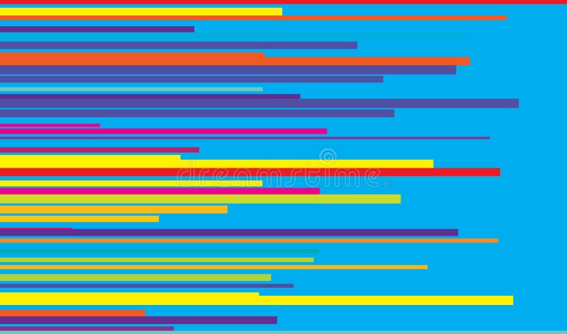 Random Straight Parallel Lines Stripes Geometric Vector Pattern Stock