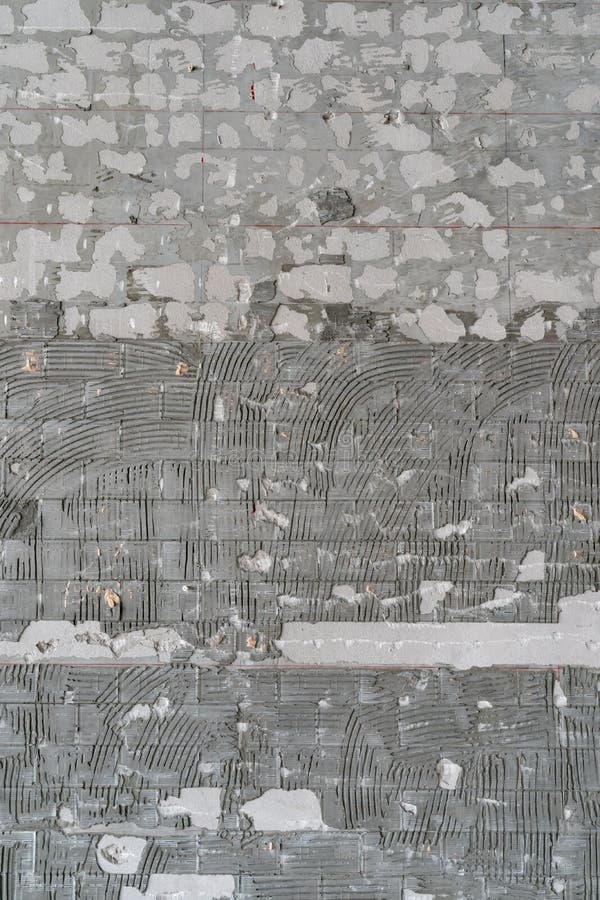 Random Texture Cement Wall with the Brick Pattern Stock Photo - Image ...