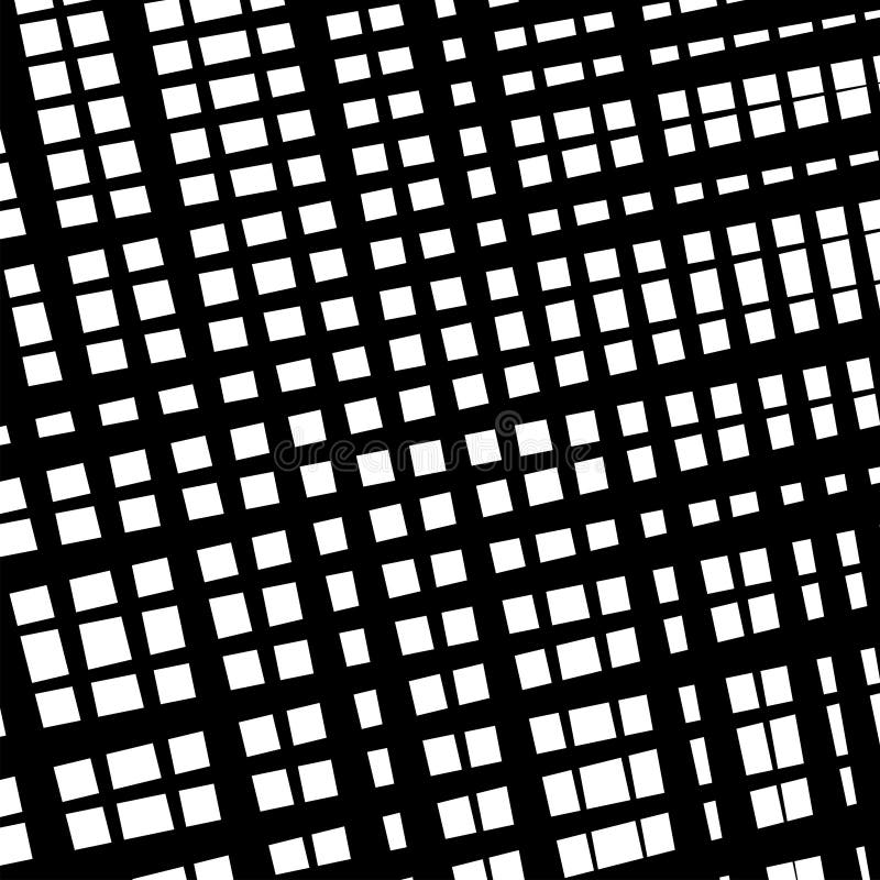 Random Tilt, Oblique Grid, Mesh Pattern. Dynamic Slanting Intersect Lines. Abstract Grate Design ...
