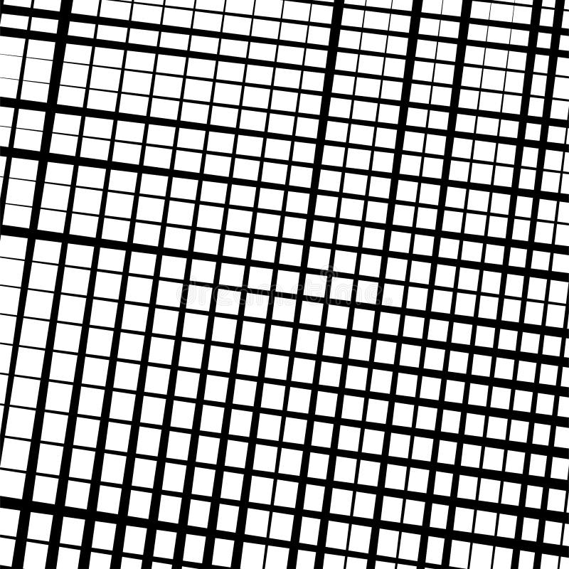 Random Tilt, Oblique Grid, Mesh Pattern. Dynamic Slanting Intersect ...