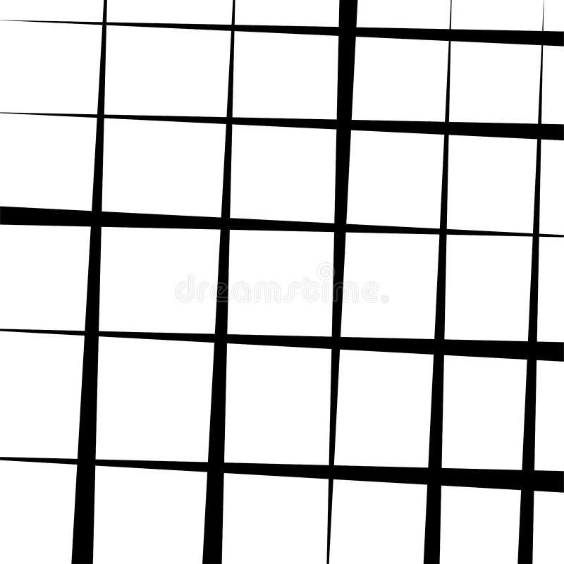 Random Tilt, Oblique Grid, Mesh Pattern. Dynamic Slanting Intersect ...