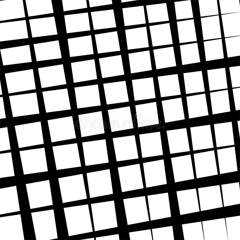 Random Tilt, Oblique Grid, Mesh Pattern. Dynamic Slanting Intersect ...
