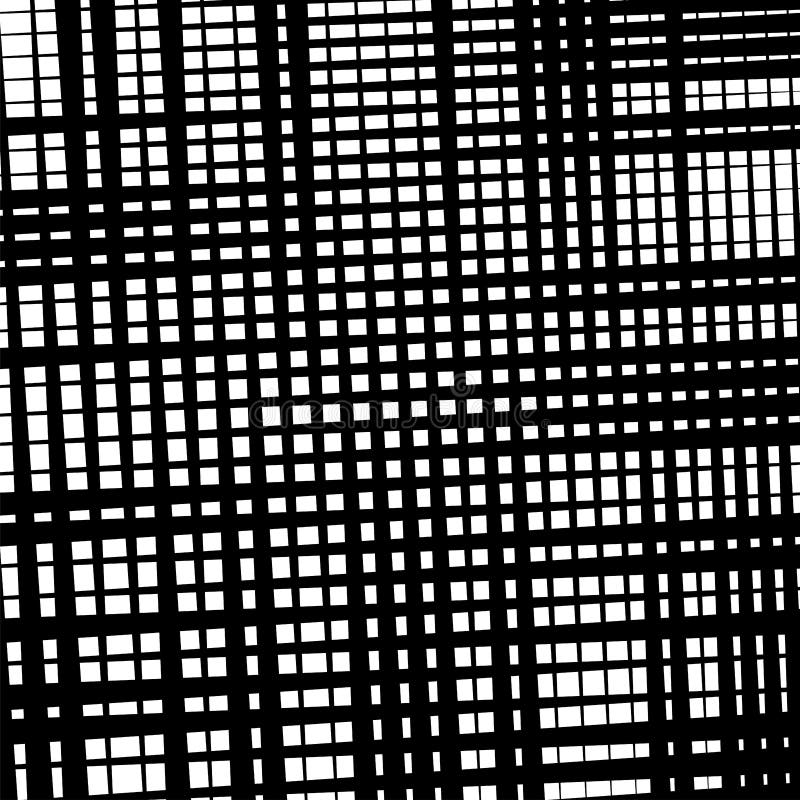 Random Tilt, Oblique Grid, Mesh Pattern. Dynamic Slanting Intersect ...