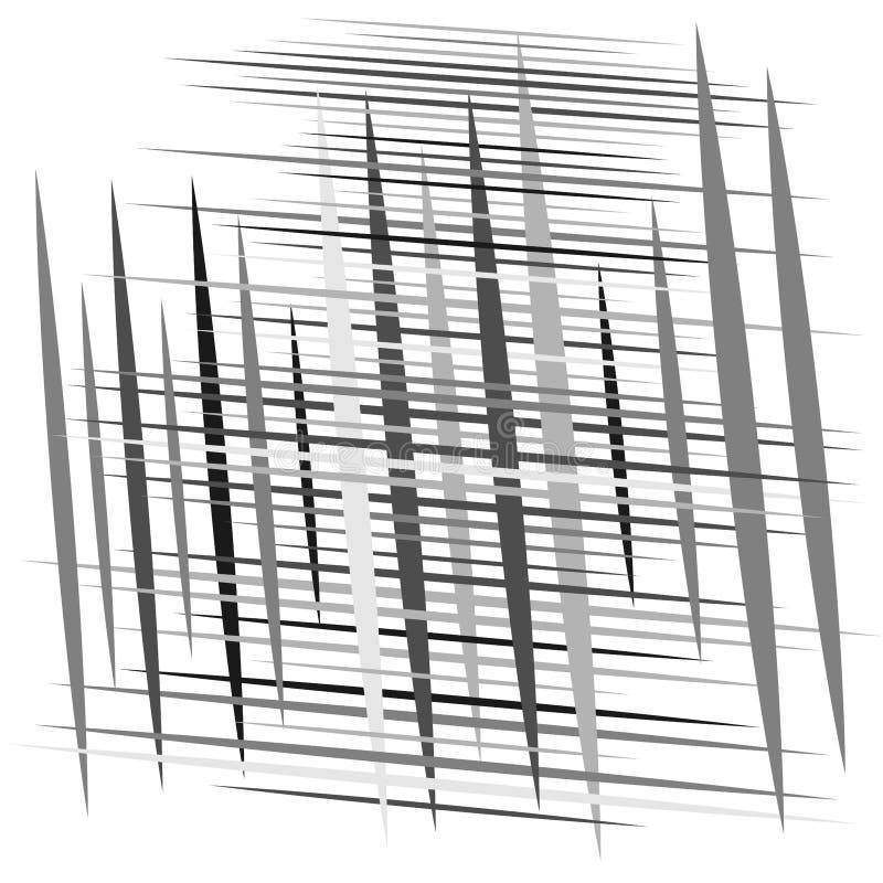 Random Tilt, Oblique Grid, Mesh Pattern. Dynamic Slanting Intersect ...
