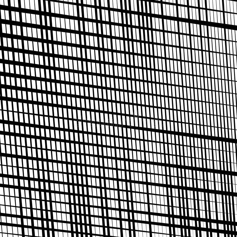 Random Tilt, Oblique Grid, Mesh Pattern. Dynamic Slanting Intersect ...