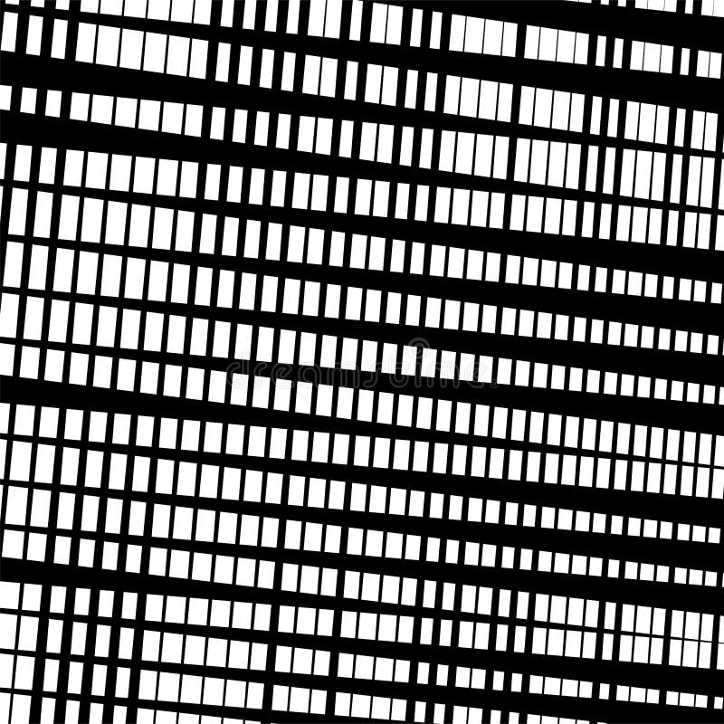 Random Tilt, Oblique Grid, Mesh Pattern. Dynamic Slanting Intersect ...