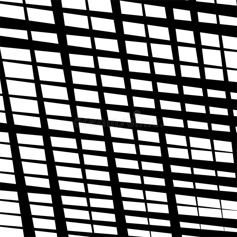 Random Tilt, Oblique Grid, Mesh Pattern. Dynamic Slanting Intersect ...